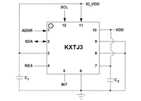 KXTJ3-1057 数字式三轴加速计 - ROHM | DigiKey
